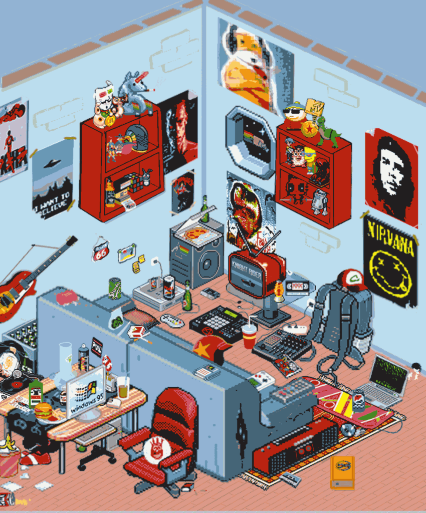 Mein Pixel-Retro-Room in 32 Farben