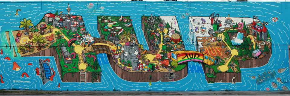 Graffiti: 1UP - Berlin Miami